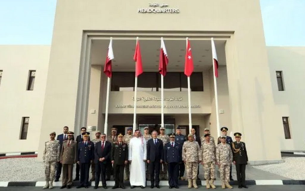 The opening of the headquarters of the Turkish-Qatari joint forces in Doha