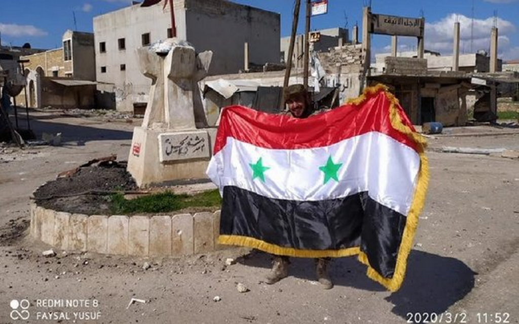 The Syrian Army recovers the city of Saraqib in northwestern Syria ...