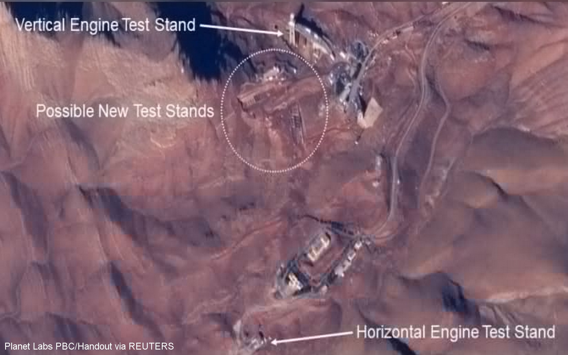 Satellite images show Iran expands its ballistic missile production